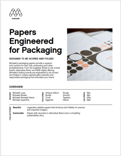 Packaging Papers | Mohawk Connects